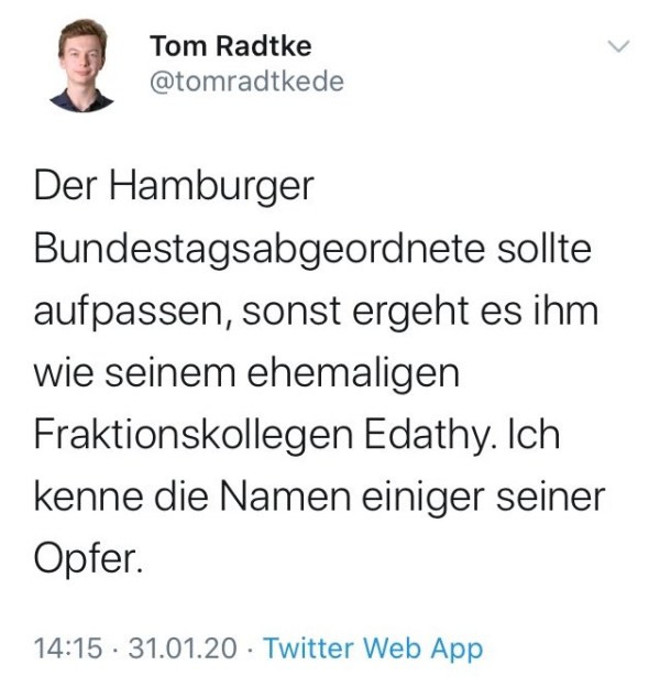 Tom Radtke: Welche „dreckigen Geheimnisse“ weiß er über Fridays for ...