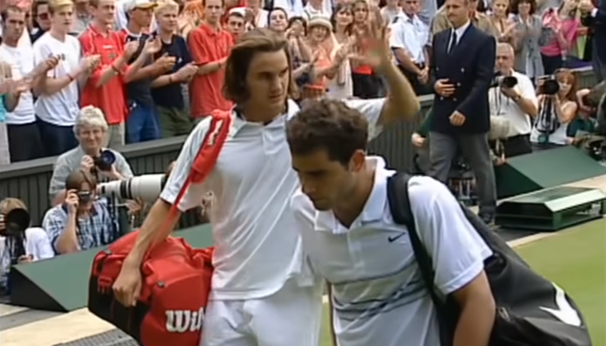 Wimbledon 2001: Federer beats seven-time winner and defending champion ...