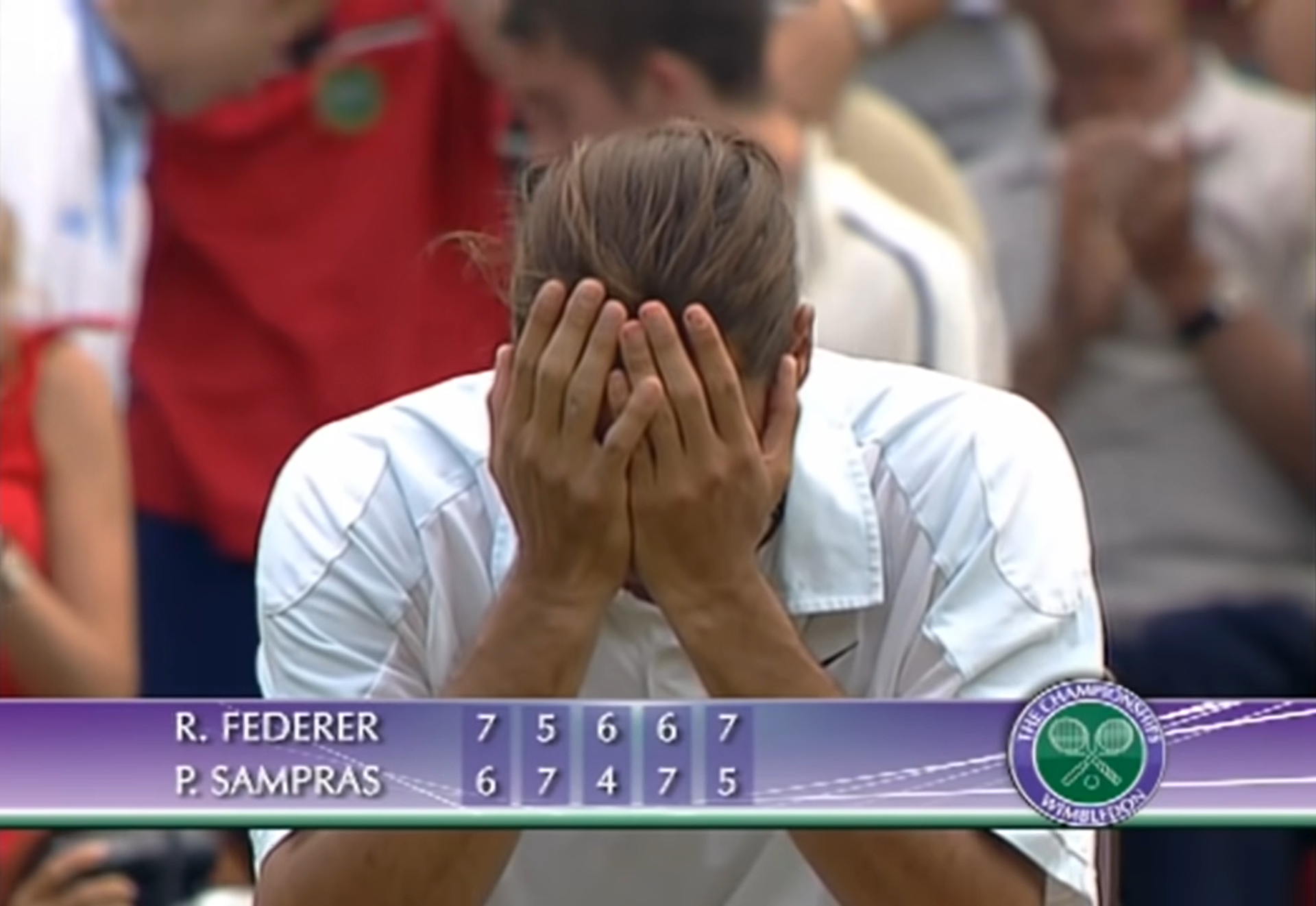 Wimbledon 2001: Federer beats seven-time winner and defending champion ...