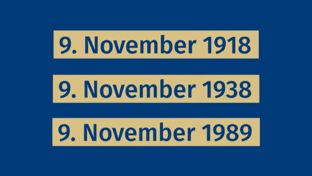 Der 9. November 1918 – 1938 – 1989 – Jürgen Fritz Blog