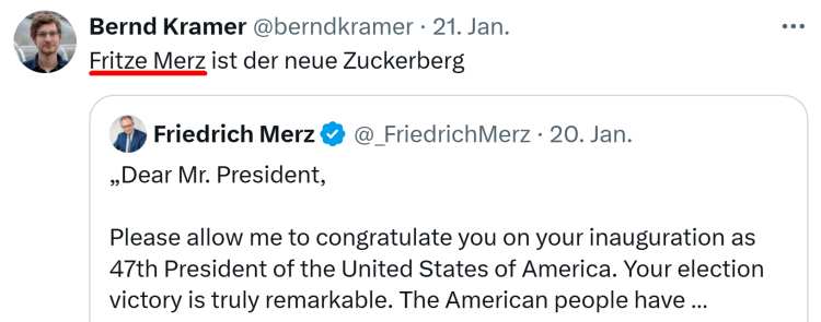 Was der SZ-Journalist Bernd Kramer auf X so schreibt – Jürgen Fritz Blog
