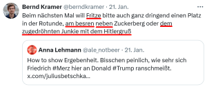 Was der SZ-Journalist Bernd Kramer auf X so schreibt – Jürgen Fritz Blog