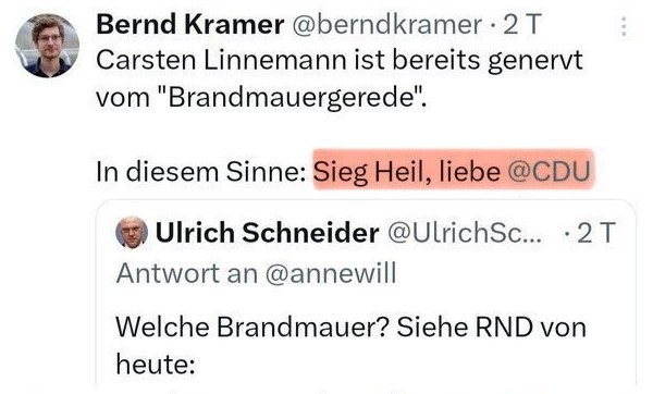 Was der SZ-Journalist Bernd Kramer auf X so schreibt – Jürgen Fritz Blog