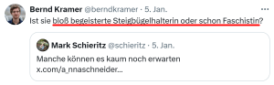 Was der SZ-Journalist Bernd Kramer auf X so schreibt – Jürgen Fritz Blog