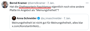 Was der SZ-Journalist Bernd Kramer auf X so schreibt – Jürgen Fritz Blog